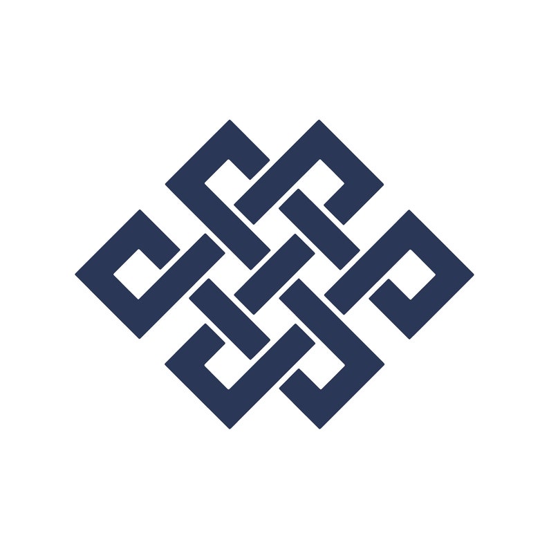 Endless Knot Decal Car Laptop Buddhist Symbol Vinyl Sticker - Etsy
