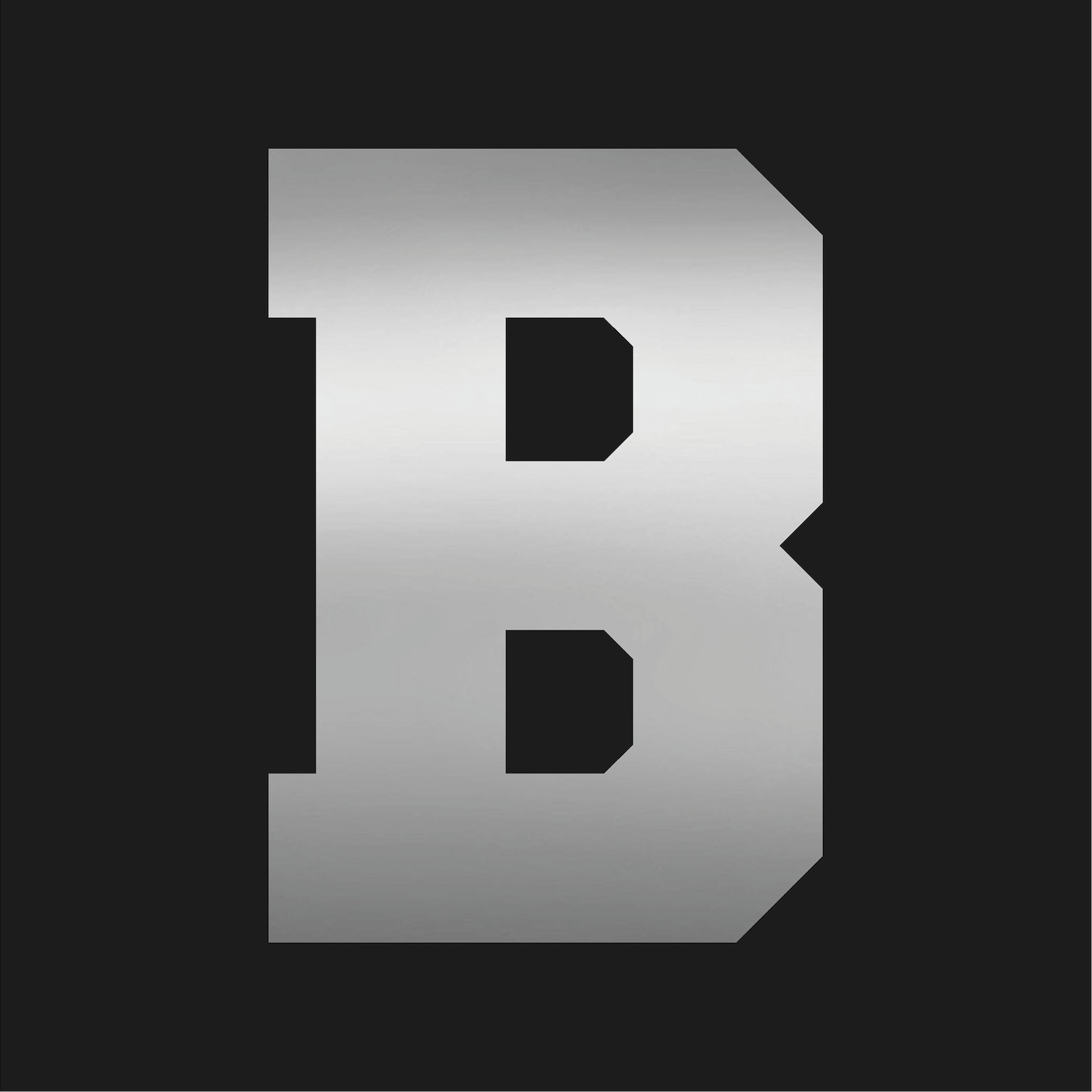 Letter B Varsity Font Vinyl Decal Bold Sports Team Font Sticker - Etsy