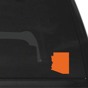 Arizona State Outline Vinyl Decal Sticker - Etsy