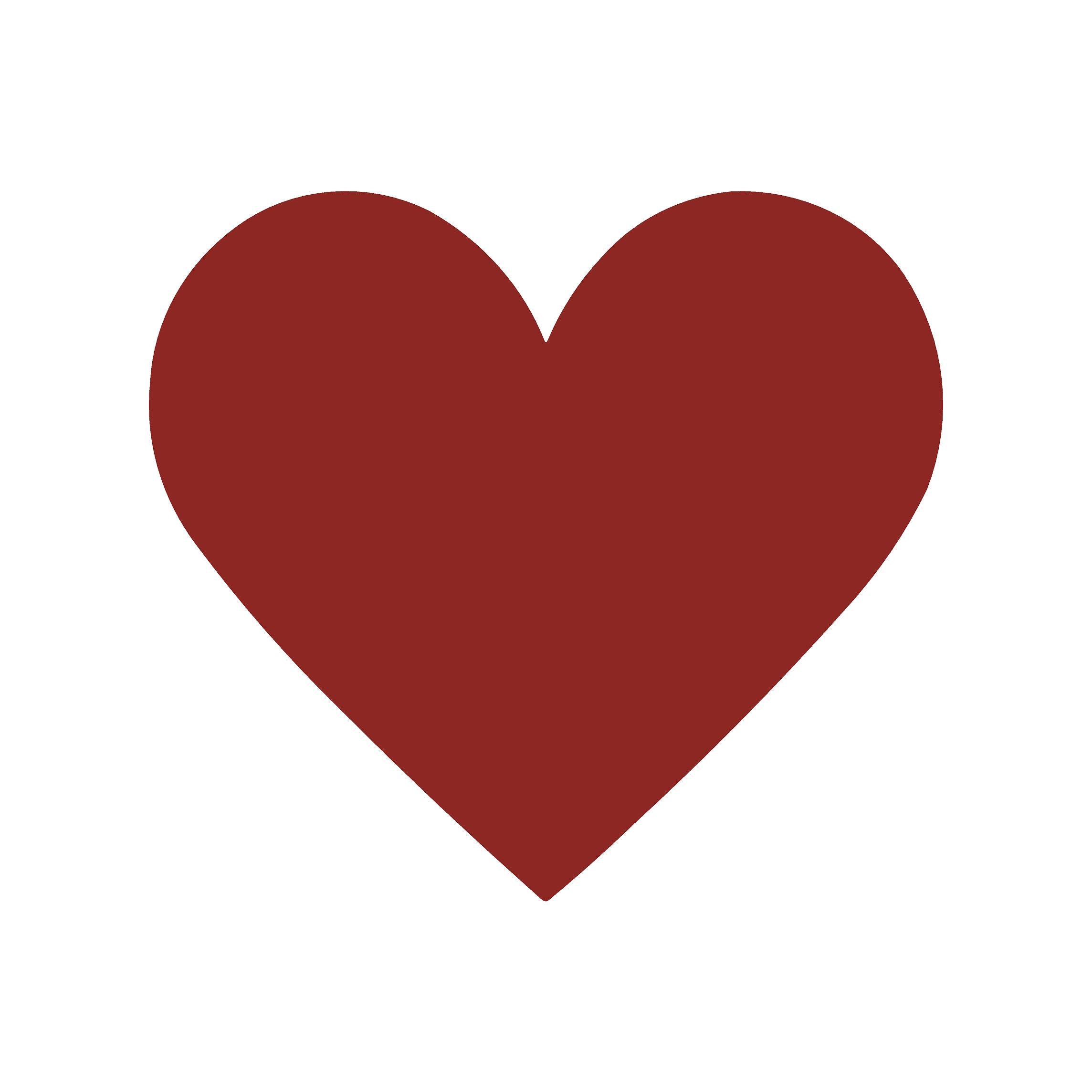 Heart Shape Vinyl Decal Love Symbol Sticker - Etsy