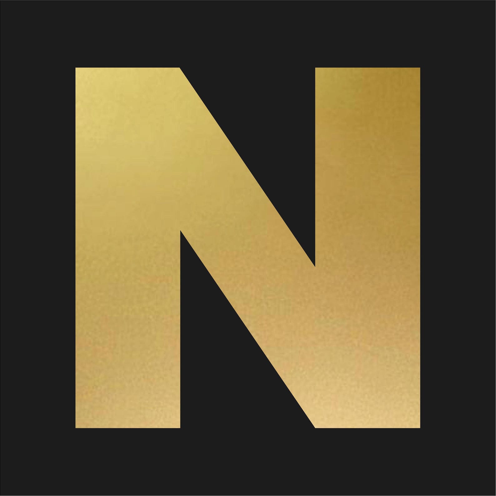 Letter N Initial Arial Black Font Vinyl Sticker Decal Monogram Diploma ...