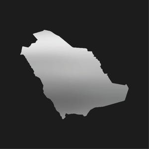 Saudi Arabia Country Outline Vinyl Decal KSA Sticker - Etsy