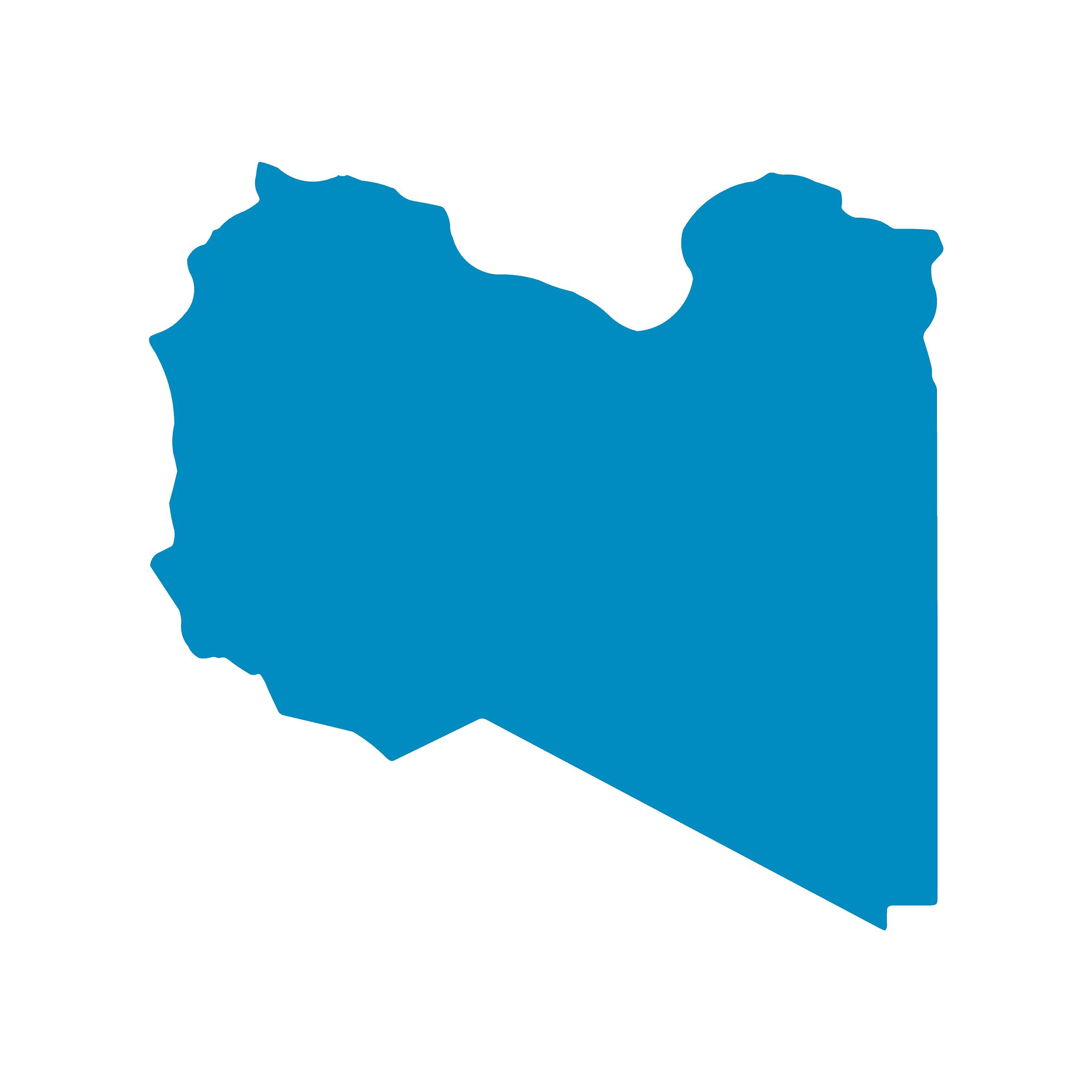 Libya Country Outline Vinyl Decal Car Window Laptop Sticker - Etsy
