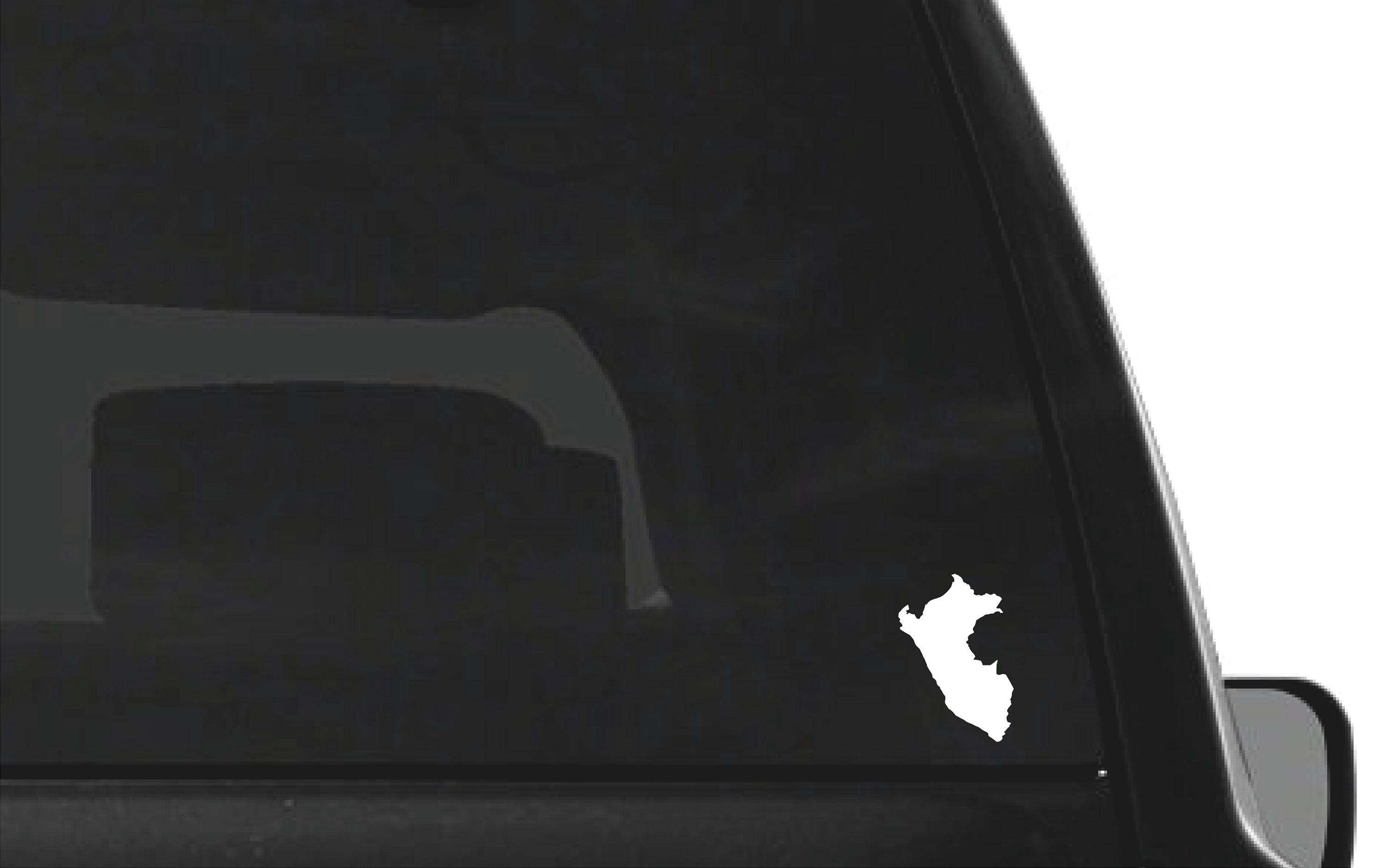 Peru Country Outline Vinyl Decal Car Window Laptop PERU Sticker - Etsy