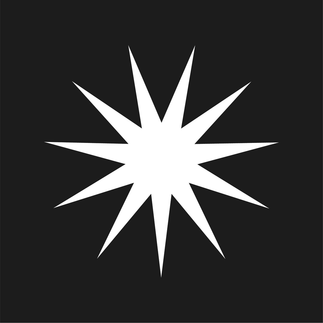 11 Point Star Shape Vinyl Decal Star Symbol Sticker - Etsy