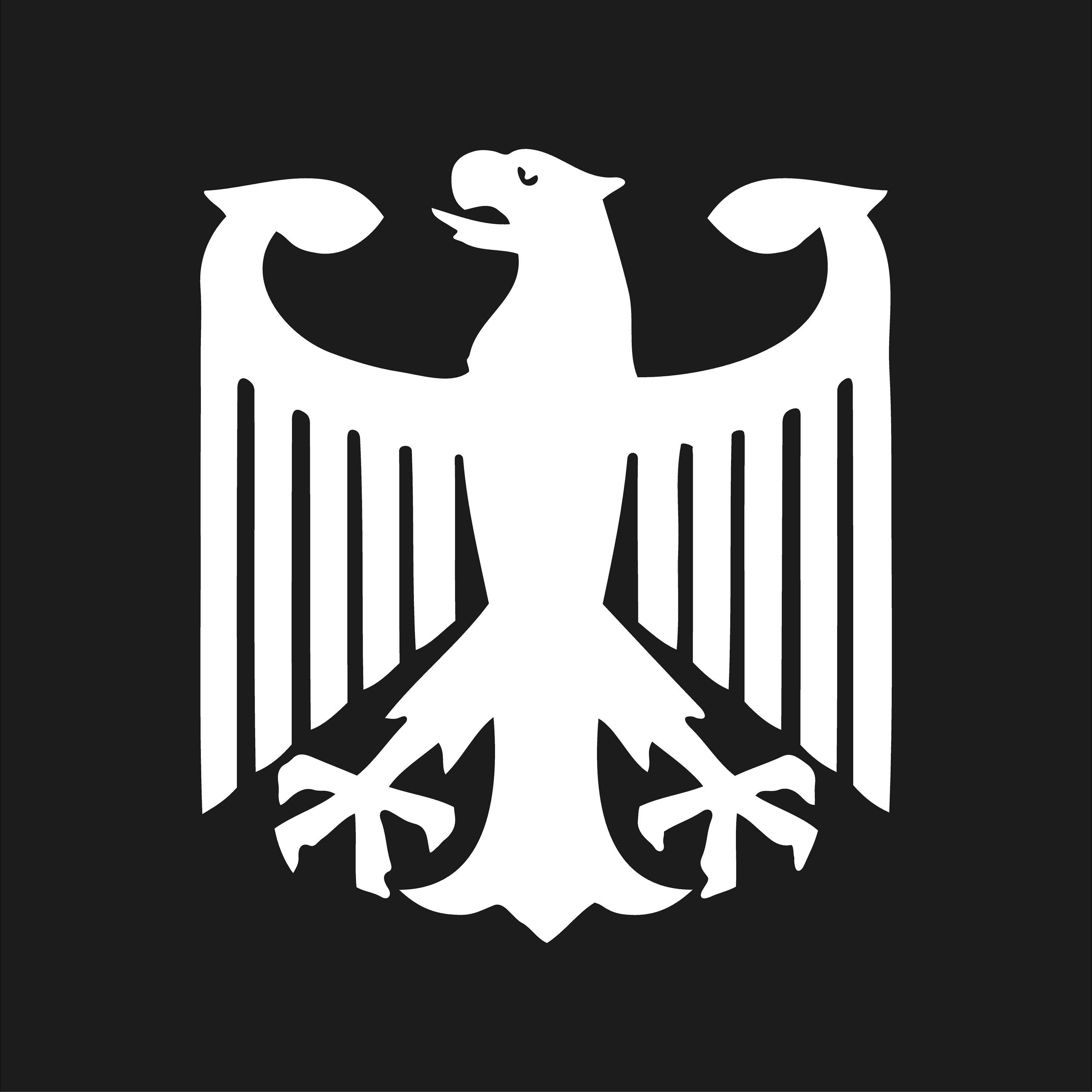 GERMAN Eagle Vinyl Decal Car Window Laptop GERMANY Coat of Arms Symbol ...