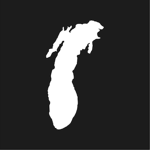 Lake Michigan Outline Vinyl Decal Sticker - Etsy