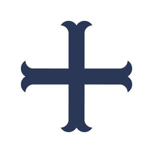 Cross Moline Vinyl Decal Cross Christian Religious Symbol Sticker - Etsy