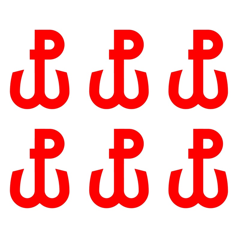Small Polska Walcząca Vinyl Decal Set - Etsy