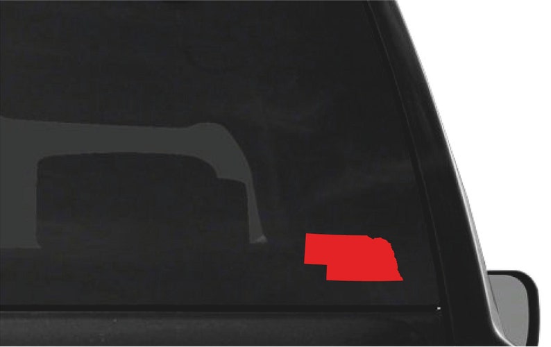 Nebraska State Outline Vinyl Decal Sticker - Etsy