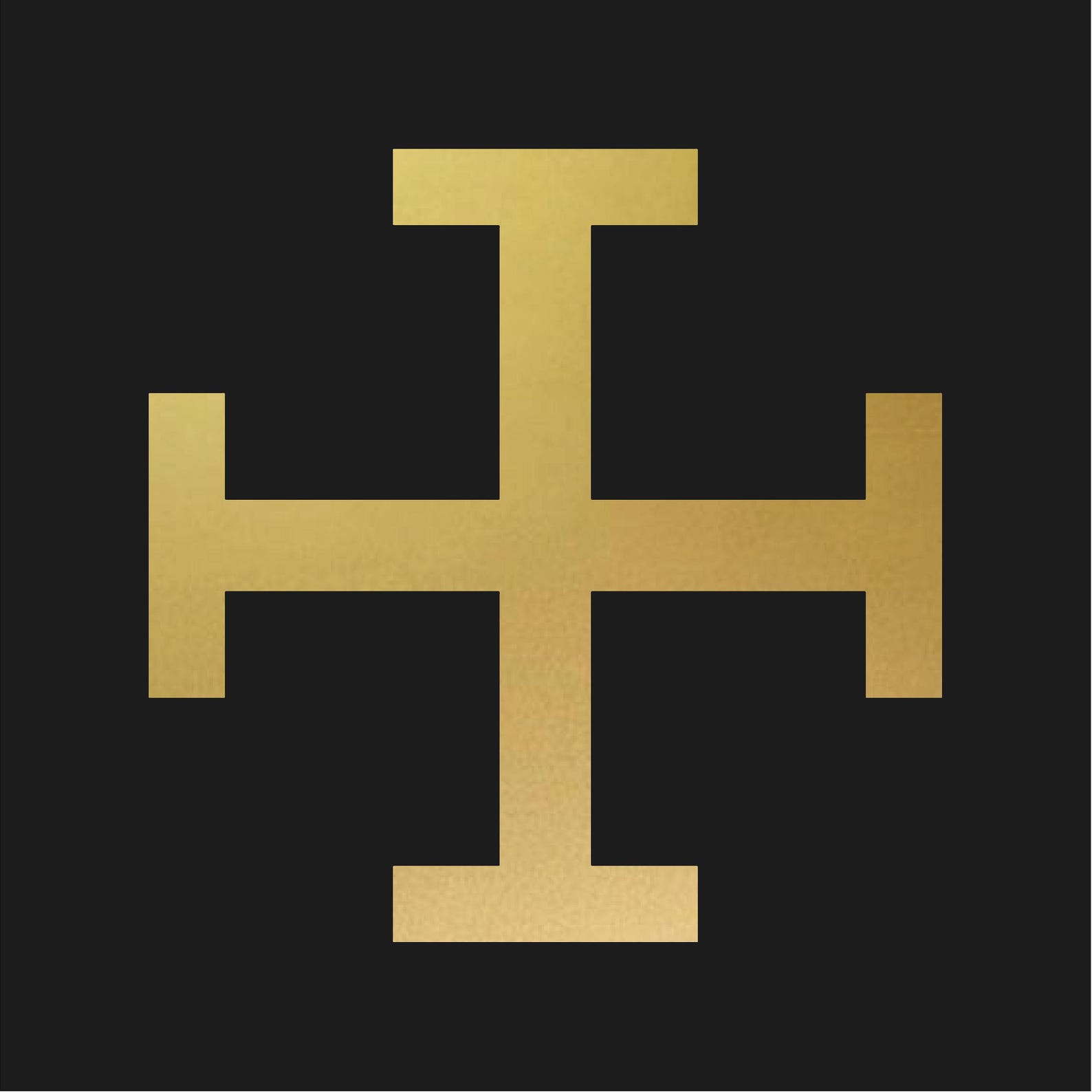 Cross Potent Vinyl Decal Cross Christian Religious Symbol Sticker - Etsy