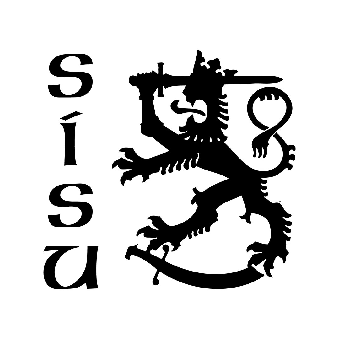 SISU Finnish Lion Vinyl Decal Finland Sticker - Etsy