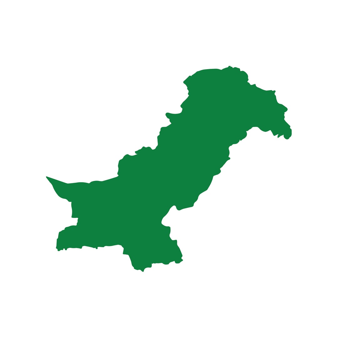 Pakistan Country Outline Vinyl Decal Car Window Laptop PK Sticker - Etsy