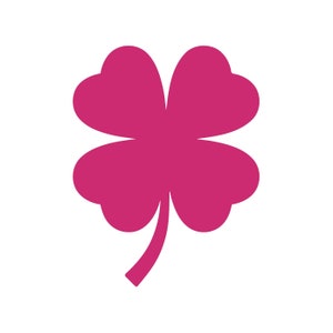 Four Leaf Clover Vinyl Decal Sticker - Etsy