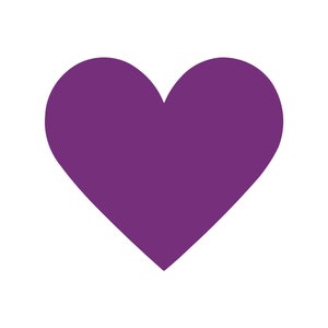 Heart Shape Vinyl Decal Love Symbol Sticker - Etsy