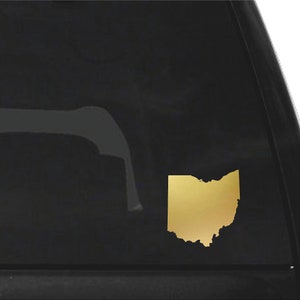 Ohio State Outline Vinyl Decal Sticker - Etsy