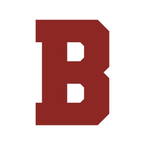 Letter B Varsity Font Vinyl Decal Bold Sports Team Font Sticker - Etsy