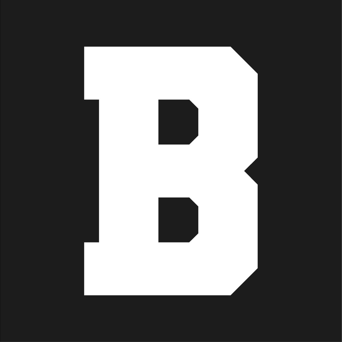 Letter B Varsity Font Vinyl Decal Bold Sports Team Font Sticker - Etsy