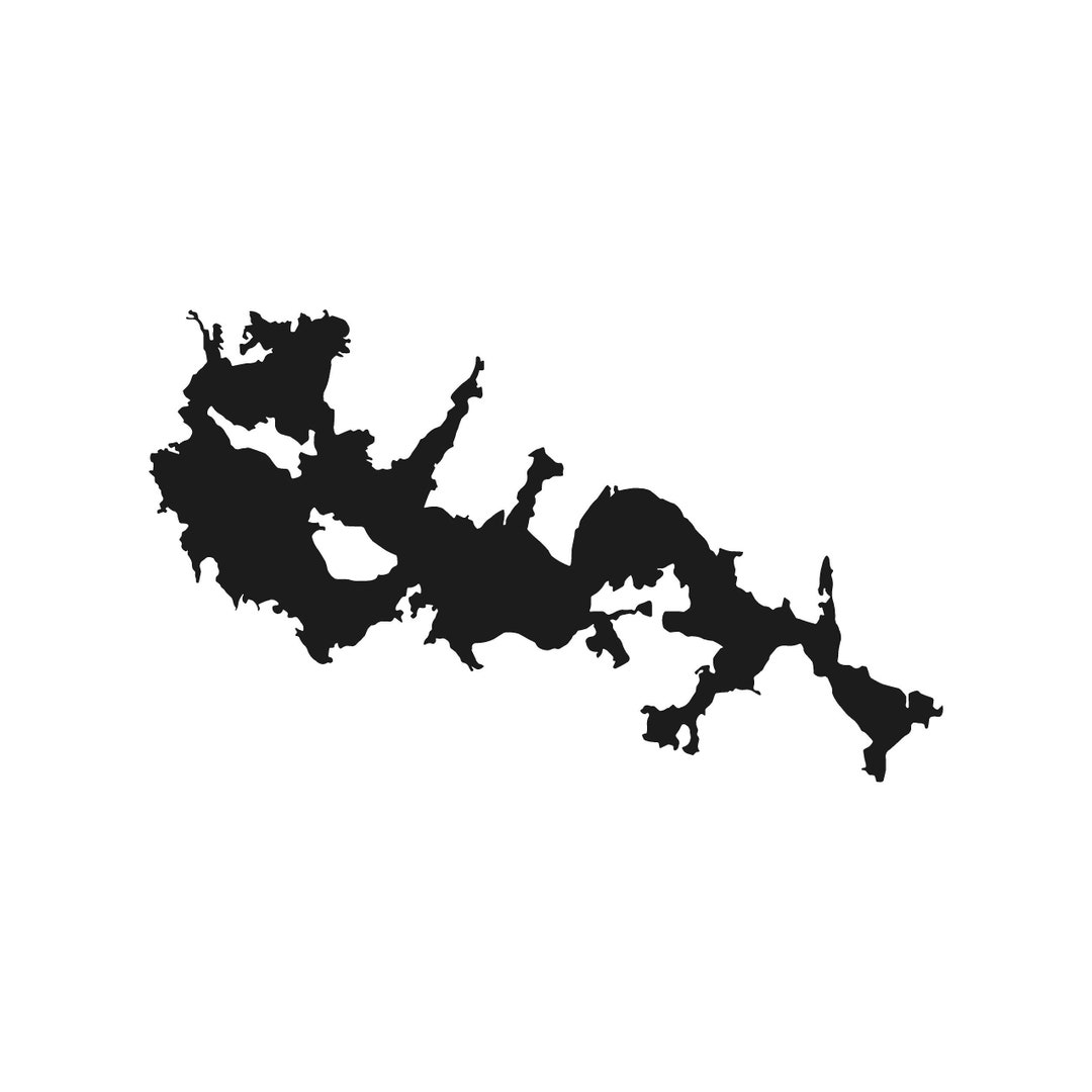 North Dakota Devils Lake Outline Vinyl Decal Car Window Laptop Sticker ...