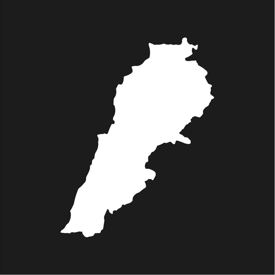 Lebanon Country Outline Vinyl Decal Laptop Car Window Sticker - Etsy