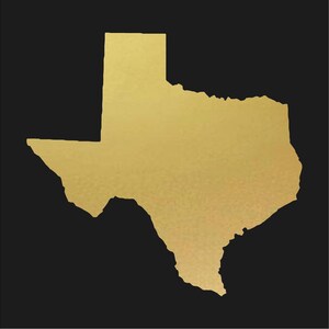 Texas State Outline Vinyl Decal Sticker - Etsy