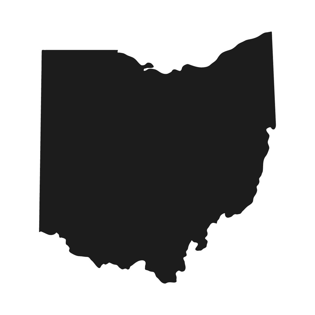 Ohio State Outline Vinyl Decal Sticker - Etsy