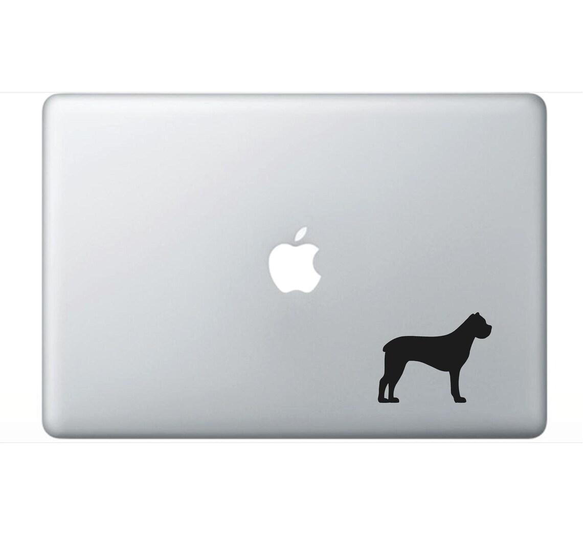 Cane Corso Vinyl Decal Car Window Laptop Dog Silhouette Sticker - Etsy