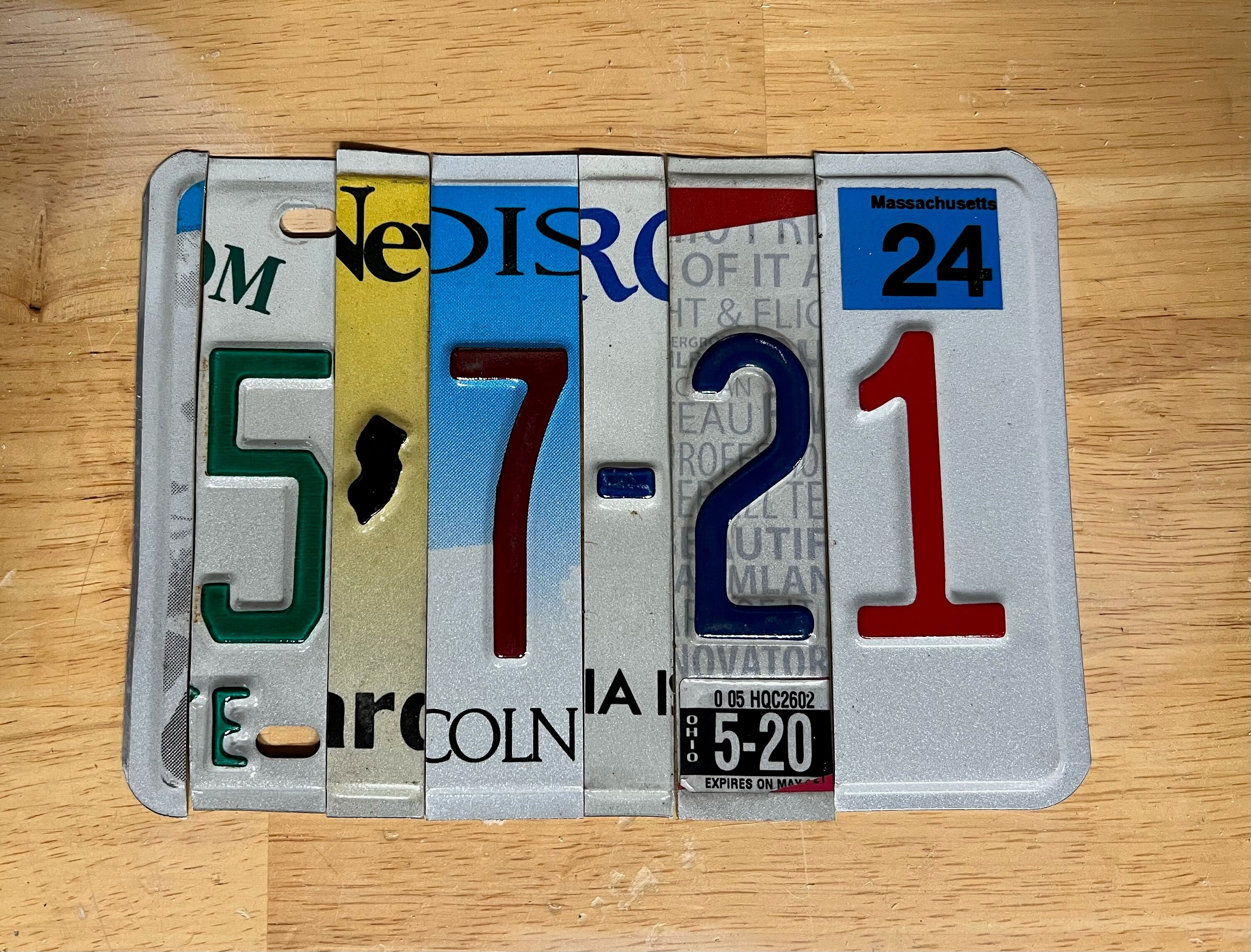 Custom License Plate Sign - Etsy