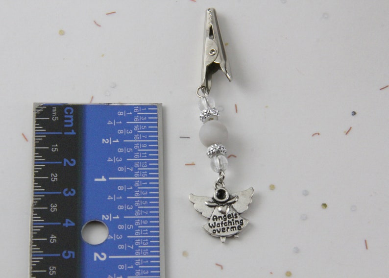 Angels Watching Over Me Car Vent Charm With White Agate - Etsy