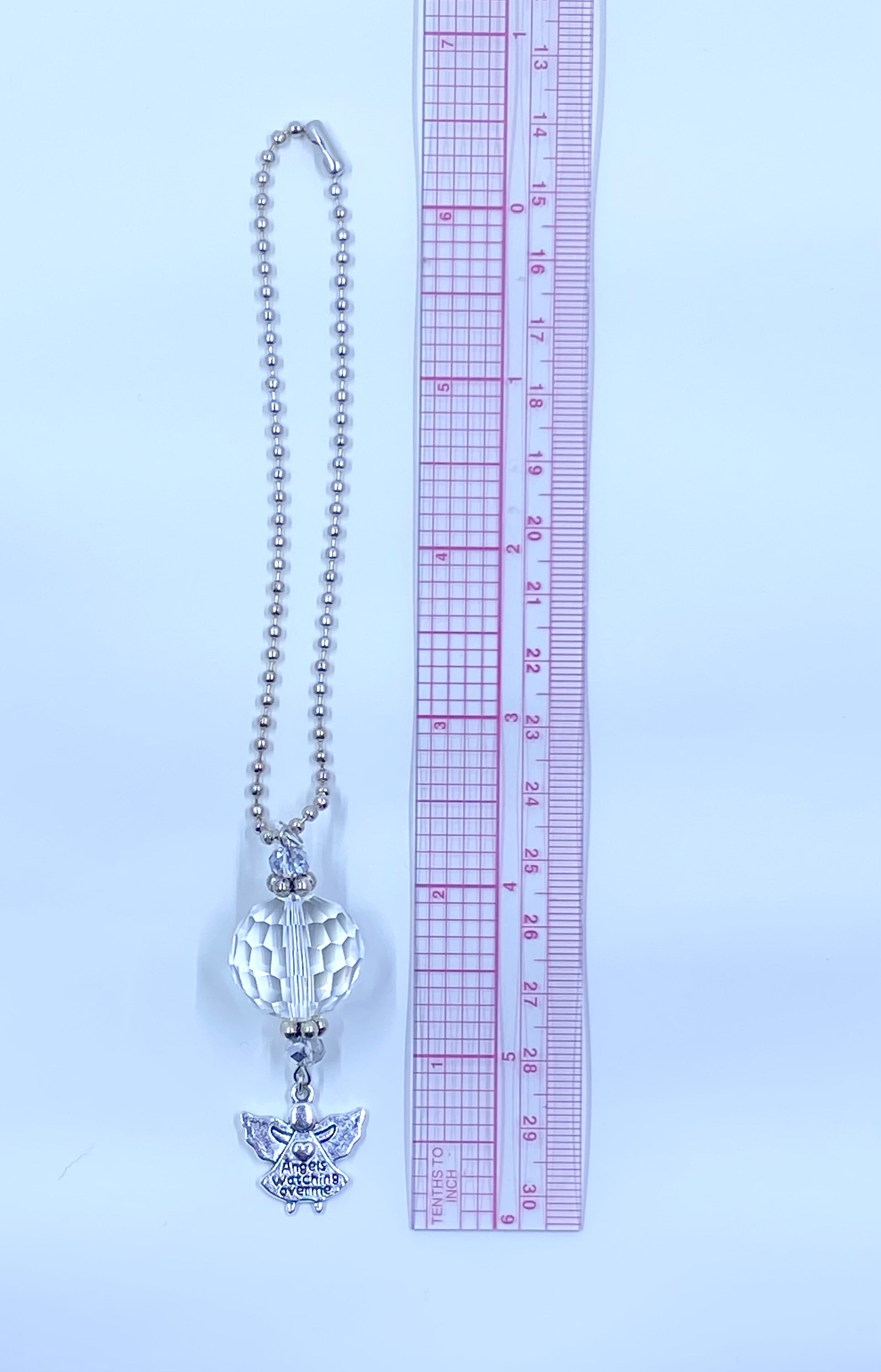 Car Religious Guardian Angel Rear View Mirror Charm Auto Decor - Etsy