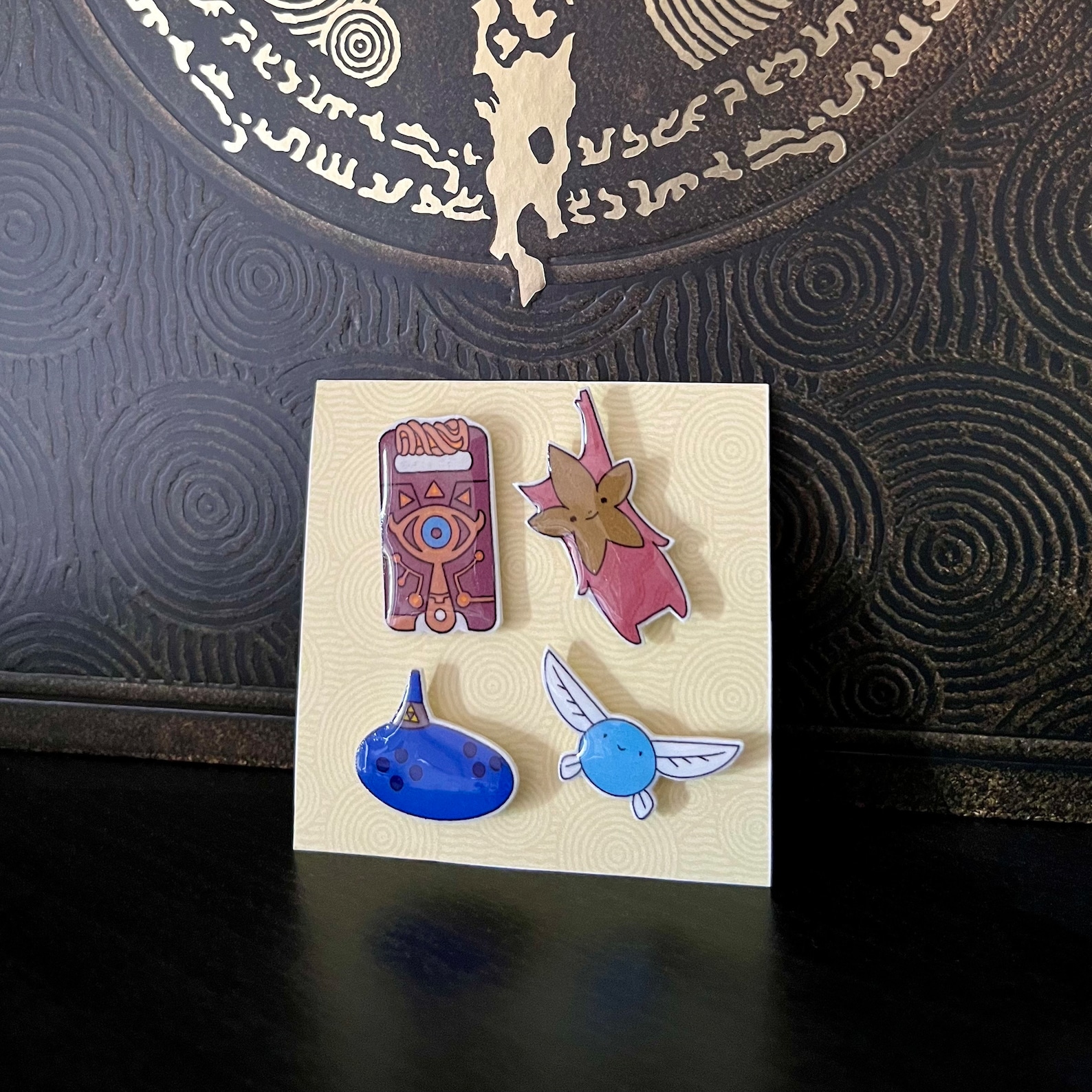 Zelda Pins Korok Pin Sheikah Slate Pin Navi Pin Ocarina Pin - Etsy