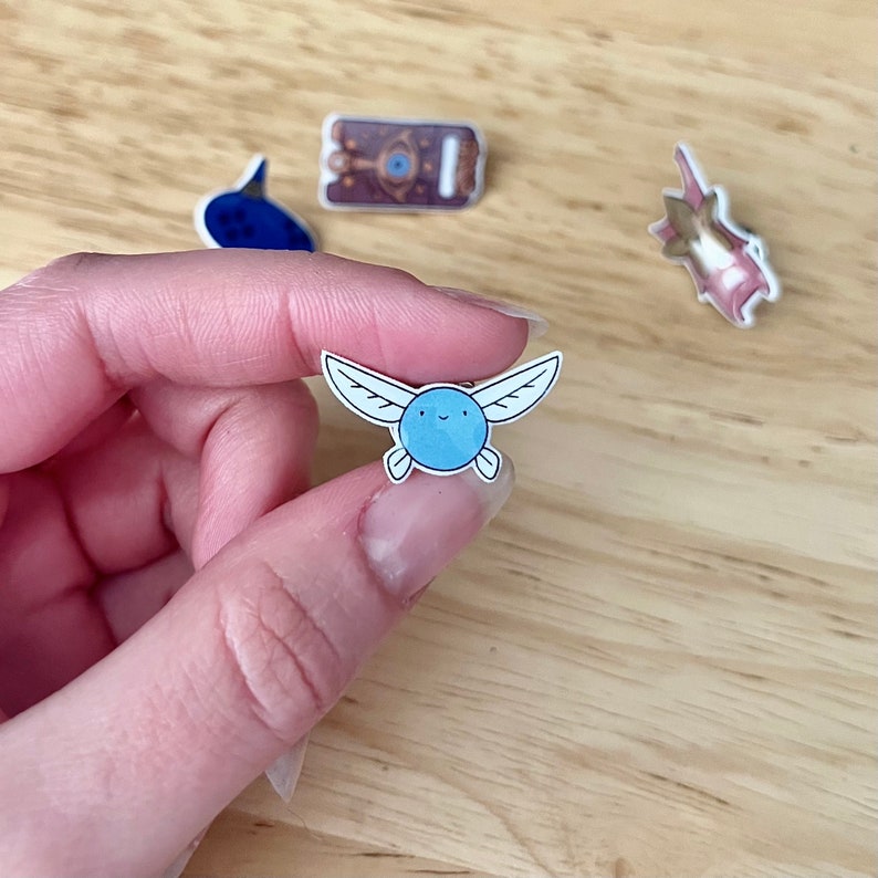 Zelda Pins Korok Pin Sheikah Slate Pin Navi Pin Ocarina Pin - Etsy