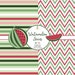 Watermelon Series Digital Paper COMMERCIAL USE, Printable Paper, Mixing ...