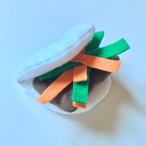 Felt Play Food Mooncake - Etsy