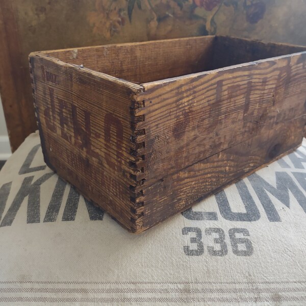 Weathered Crate - Etsy