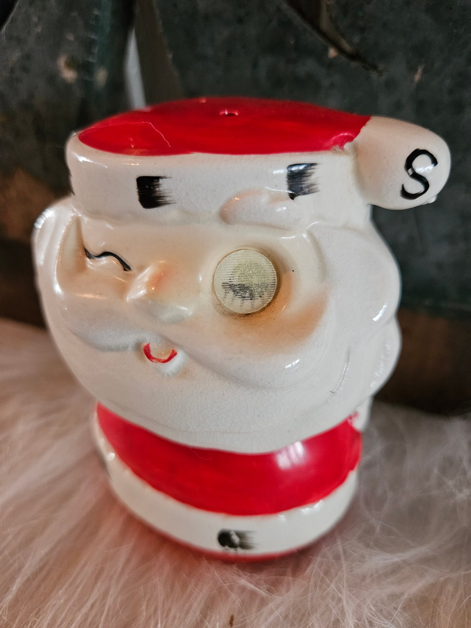 Vintage Commodore Winking Stacking Santa Salt and Pepper - Etsy