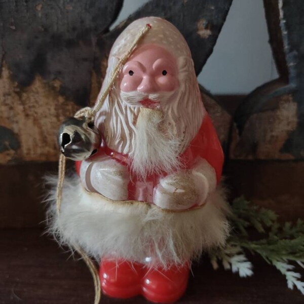 Plastic Santa - Etsy