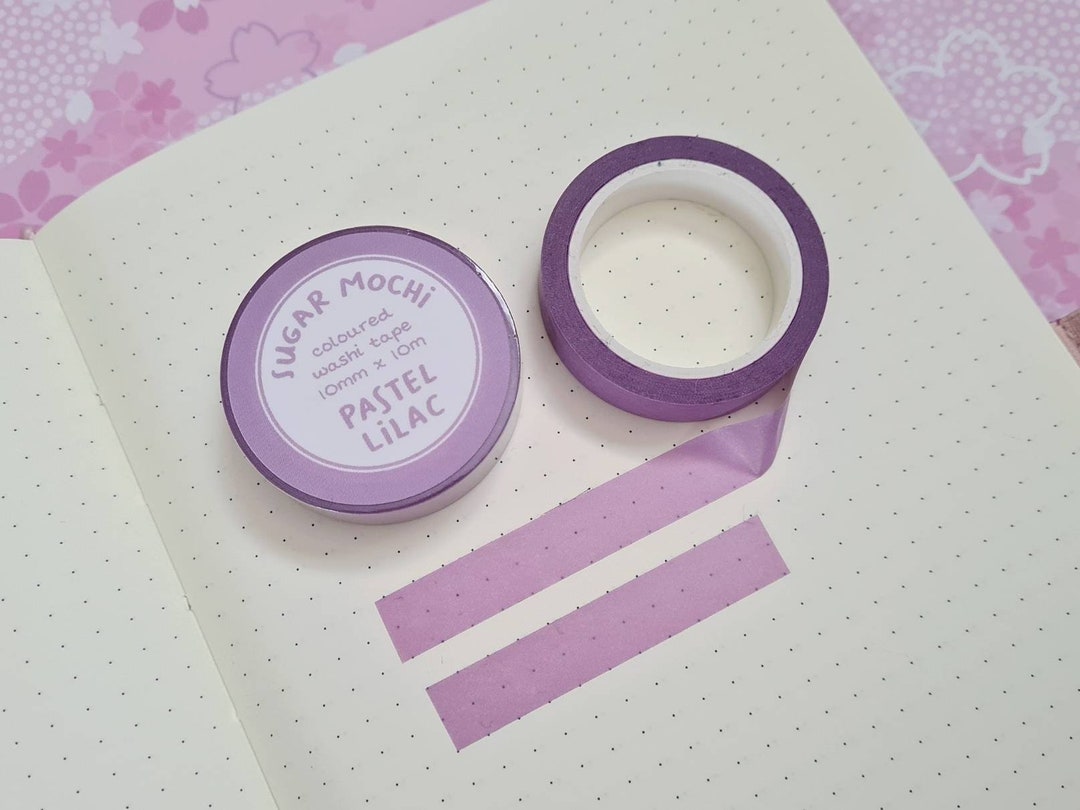 Sugar Mochi | Pastel Lilac Washi Tape - Etsy