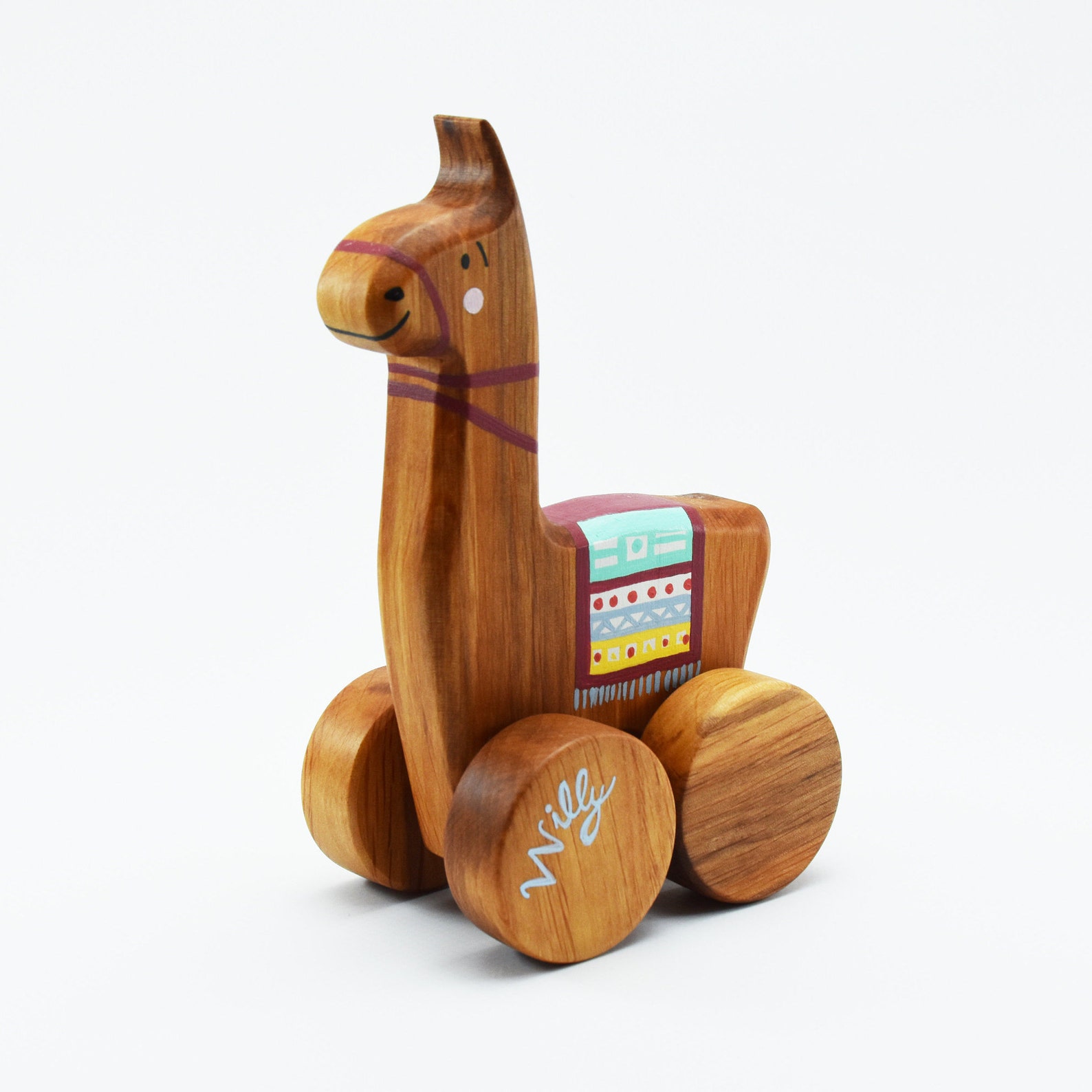 Wooden Llama Toys Wooden Toy Llama Alpaca Wood Llama - Etsy