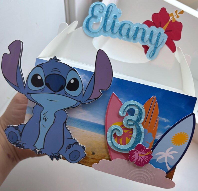 Custom Lilo & Alien-inspired Favor Box - Etsy