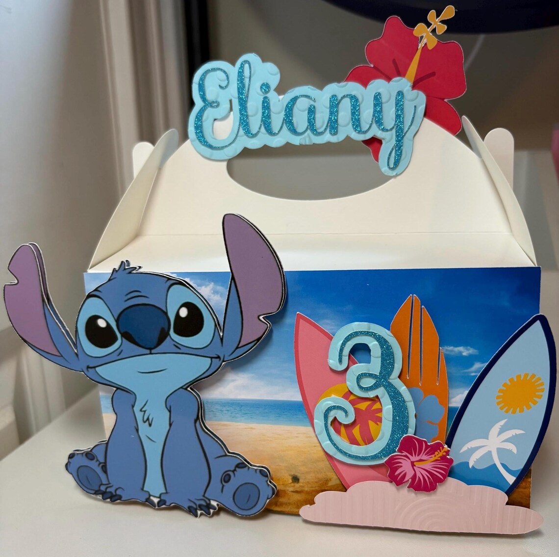 Custom Lilo & Alien-inspired Favor Box - Etsy