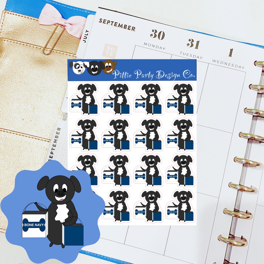 Pluto Pop Goes Shopping | Character Planner Stickers | Shopping Planner ...