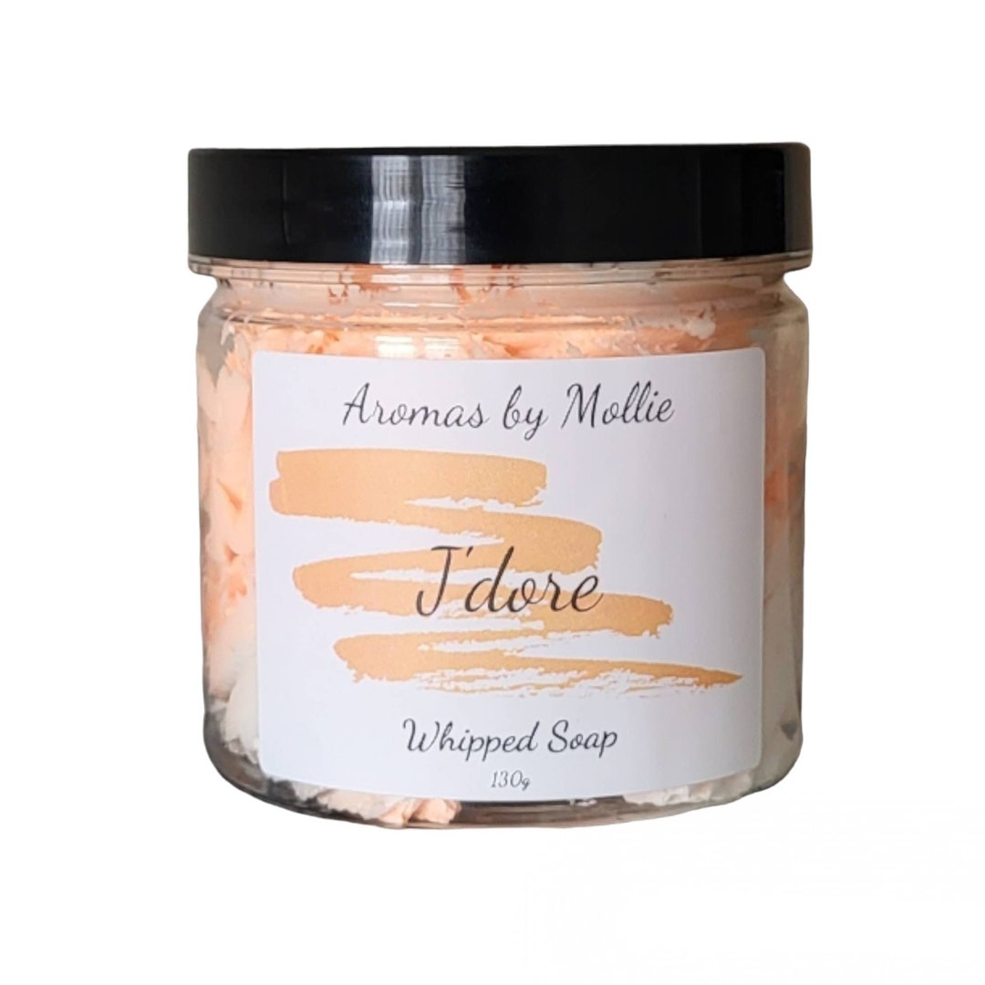 J'dore Moisturising Shower/bath Whipped Soap. SLS Free - Etsy UK