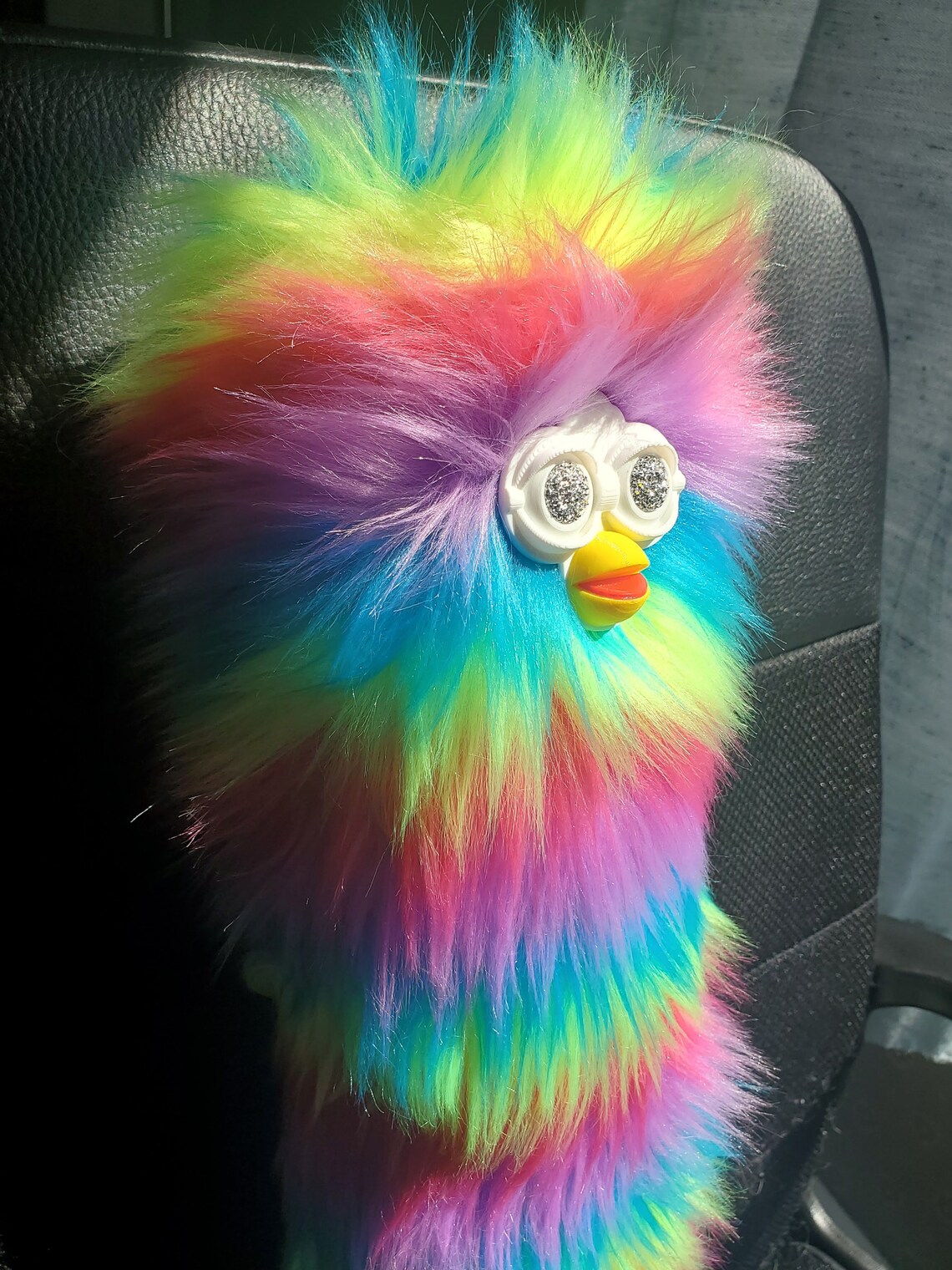 3 Ft Long Customizable Furby Fur Eyes and Faceplate Please - Etsy