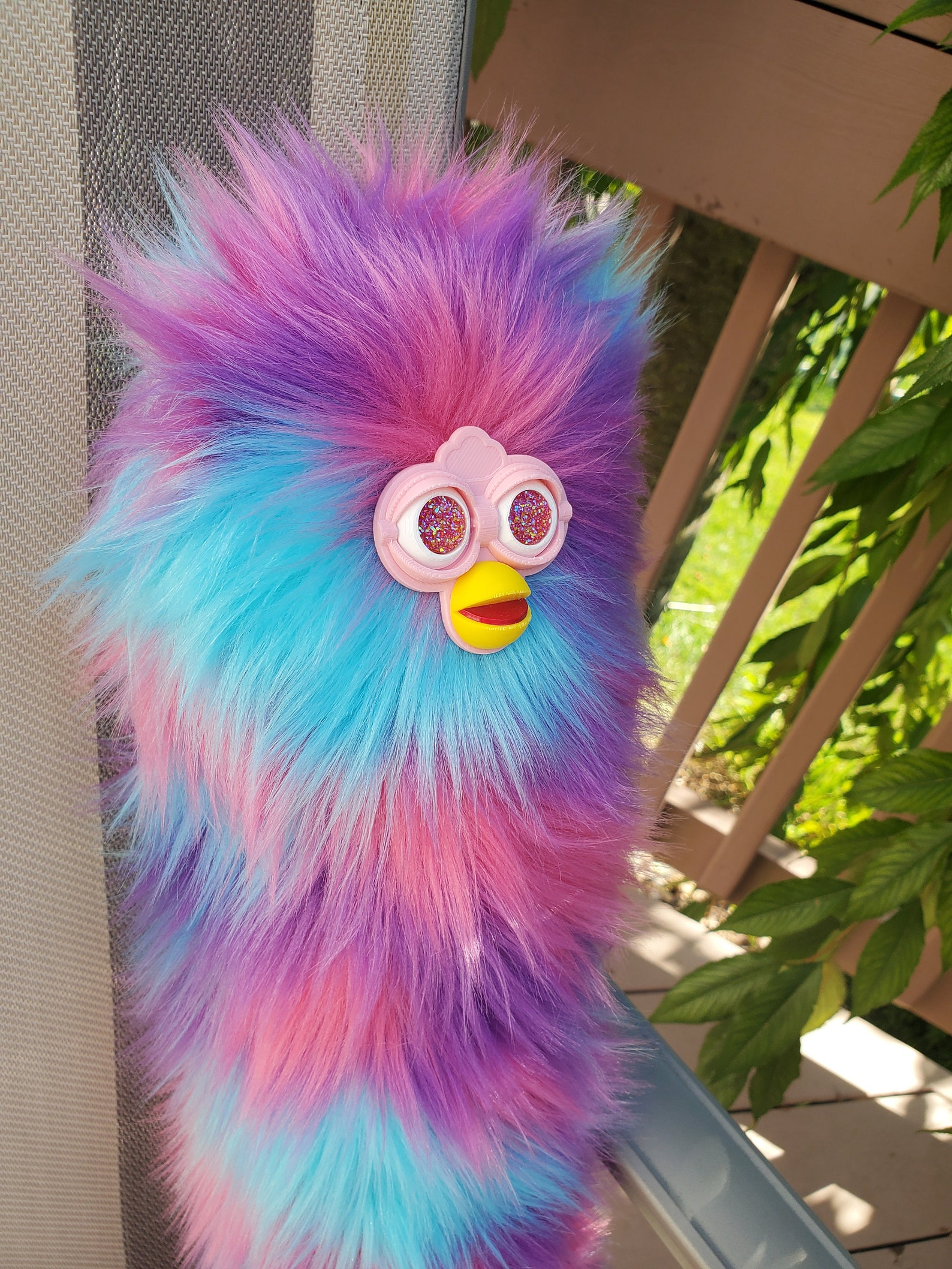 3 Ft Long Customizable Furby Fur Eyes and Faceplate Please - Etsy