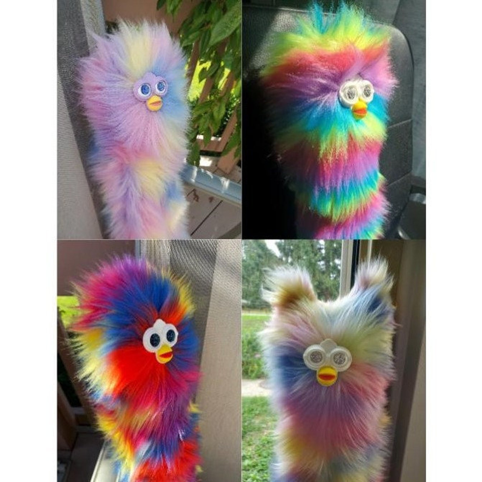 3 Ft Long Customizable Furby Fur Eyes and Faceplate Please - Etsy