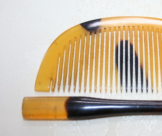 Vintage Japanese Kogai and Kushi Set - Gem