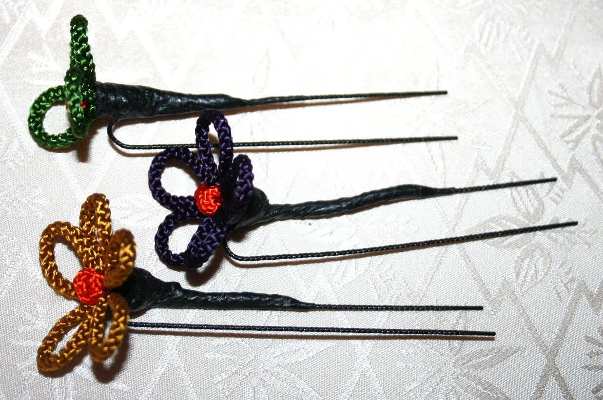 Japanese Kanzashi Hair Sticks - Etsy