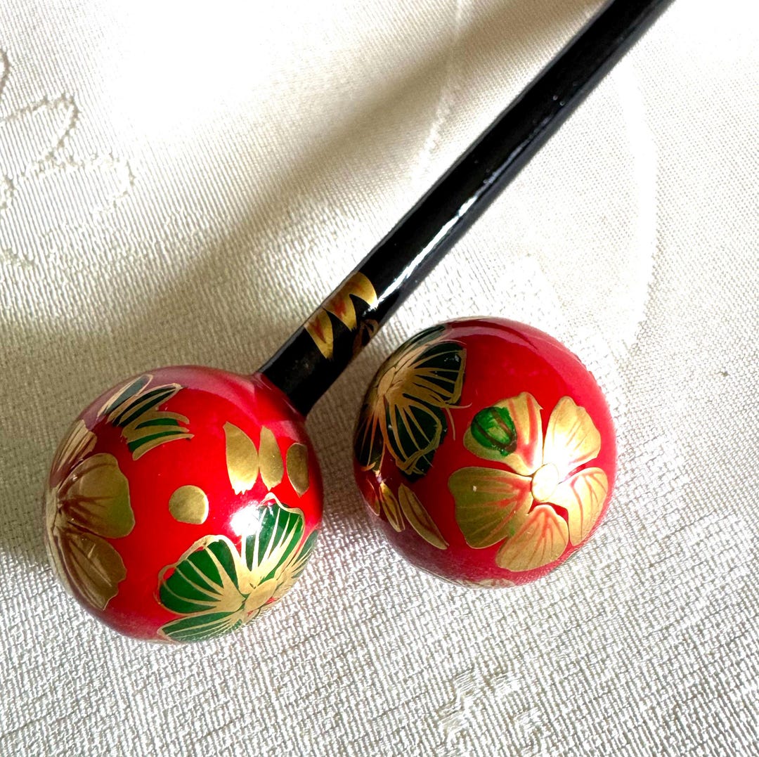 Vintage Japanese Hair Stick - Etsy