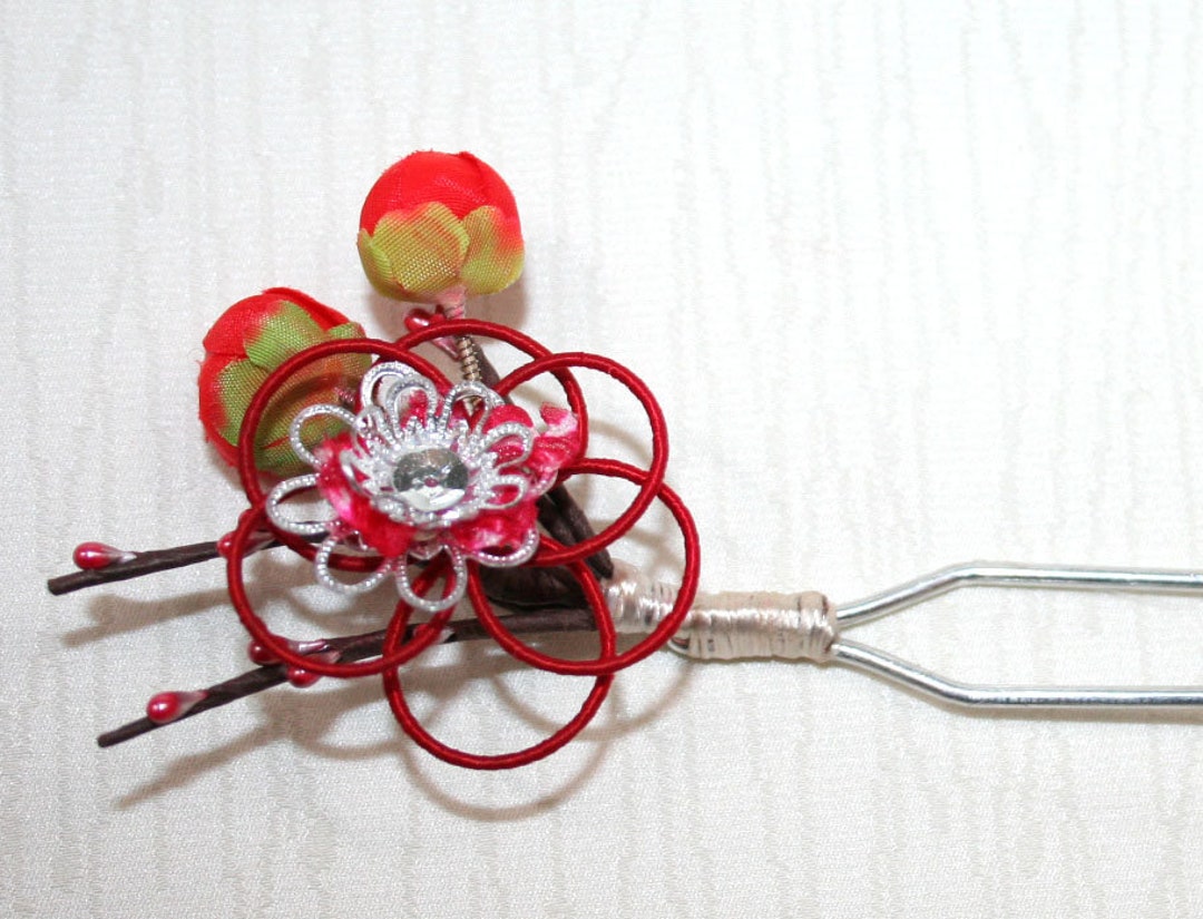 Vintage Japanese Kanzashi - Etsy